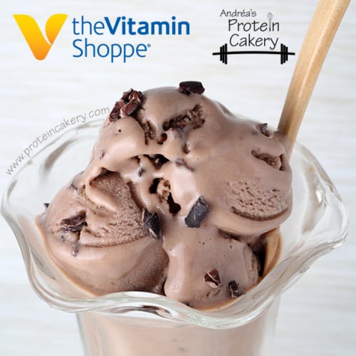 Double Chocolate Chip Protein Ice Cream - Andréa's Protein Cakery