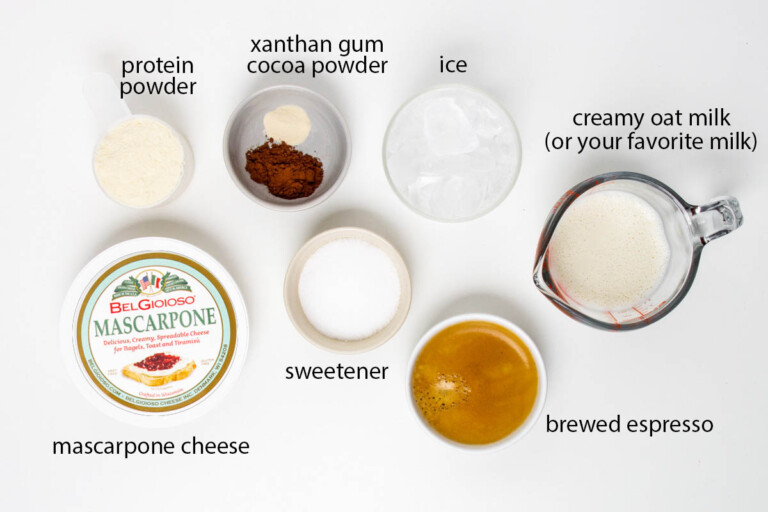 Tiramisu Protein Shake Recipe (Authentic Taste!) - proteincakery.com
