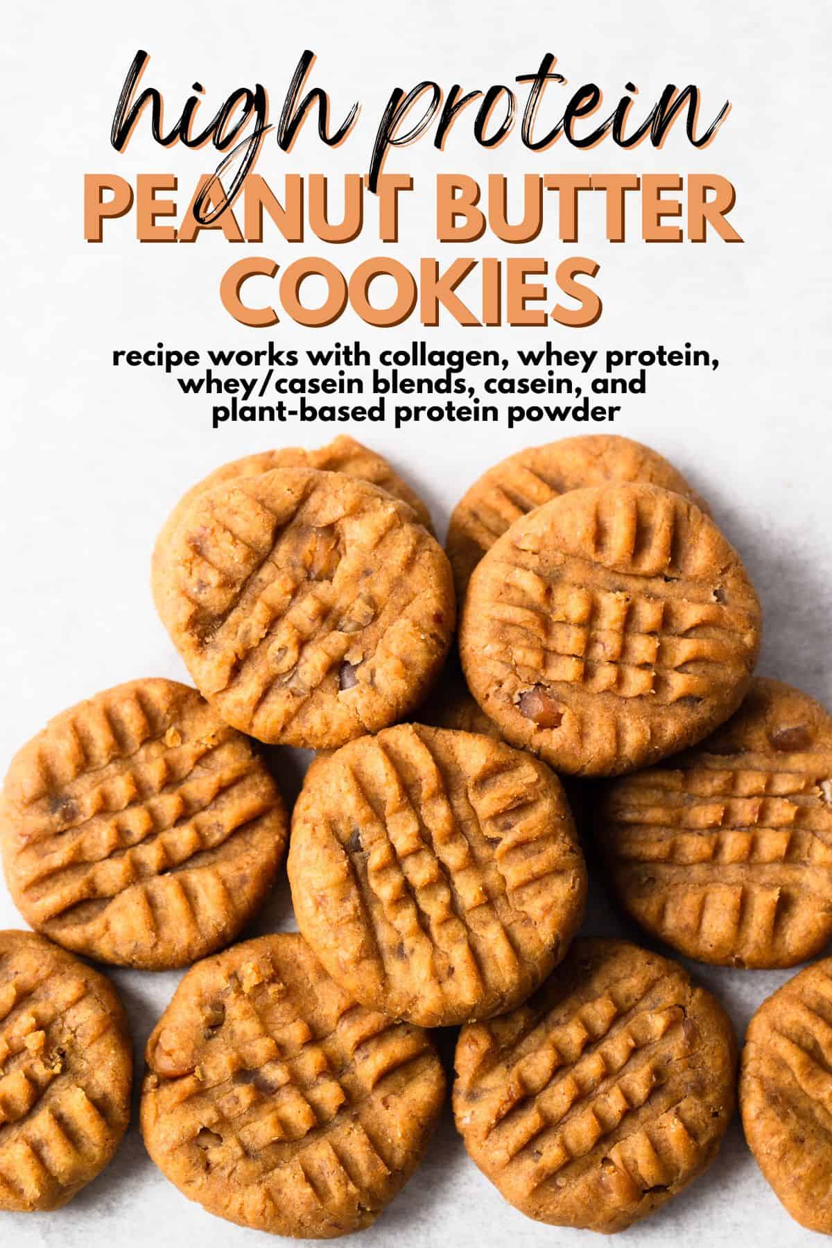 Peanut Butter Protein Cookies (Ultimate Recipe) - proteincakery.com